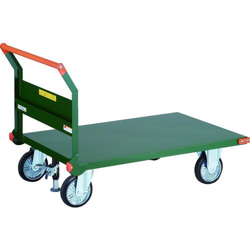 TRUSCO中山 (大型) TRUSCO 856-4151 SH-1RSS 鋼鉄製運搬車 1200X750 ハンドル側自在車 Lストッパー付 8564151 : ハカル.com・Yahoo!店 ...