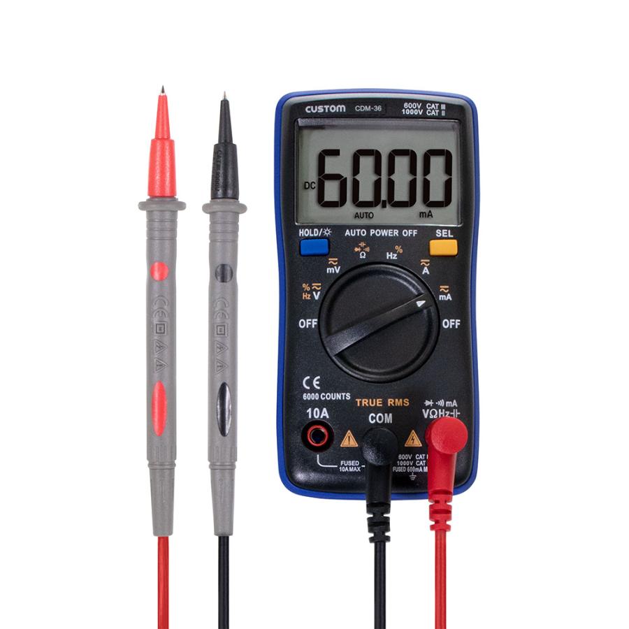 CUSTOM（計測器） カスタム CDM-36 デジタルマルチメータ : ハカル.com・Yahoo!店 - 通販 - Yahoo!ショッピング