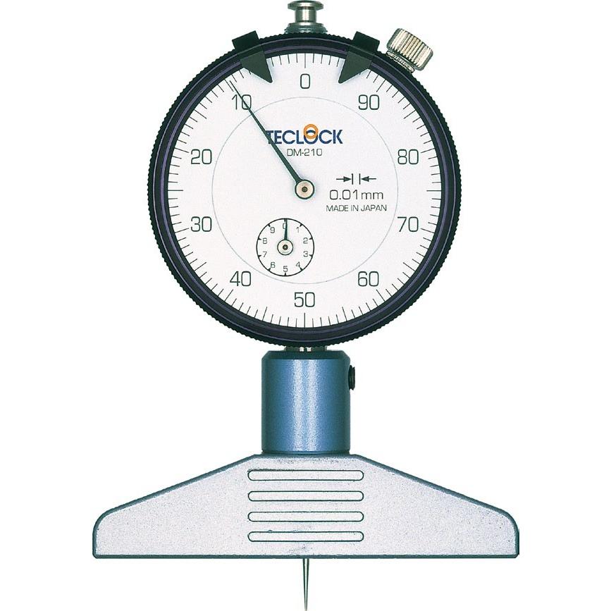 テクロック DM-210 ダイヤルデプスゲージ TECLOCK : ハカル.com・Yahoo!店 - 通販 - Yahoo!ショッピング