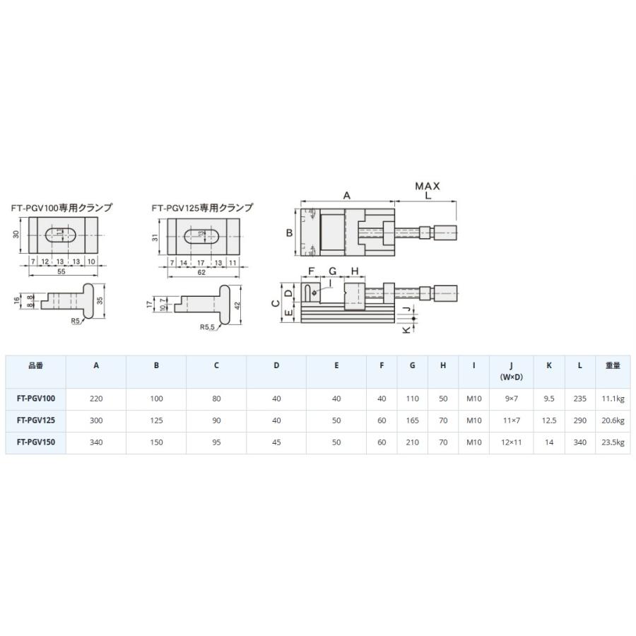 FIRSTEC ファーステック FT-PGV100 精密油圧バイス : ハカル.com・Yahoo!店 - 通販 - Yahoo!ショッピング