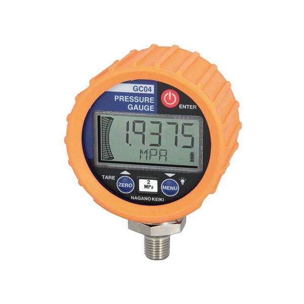 長野計器 GC04-174-54BXX3XXXXX0 高精度デジタル圧力計 連成圧 -0.1〜0.5MPa 禁油禁水 : ハカル.com・Yahoo!店 - 通販 - Yahoo!ショッピング