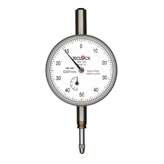 テクロック TM-105 0.01mm目盛 標準型ダイヤルゲージTECLOCK : ハカル.com・Yahoo!店 - 通販 - Yahoo!ショッピング