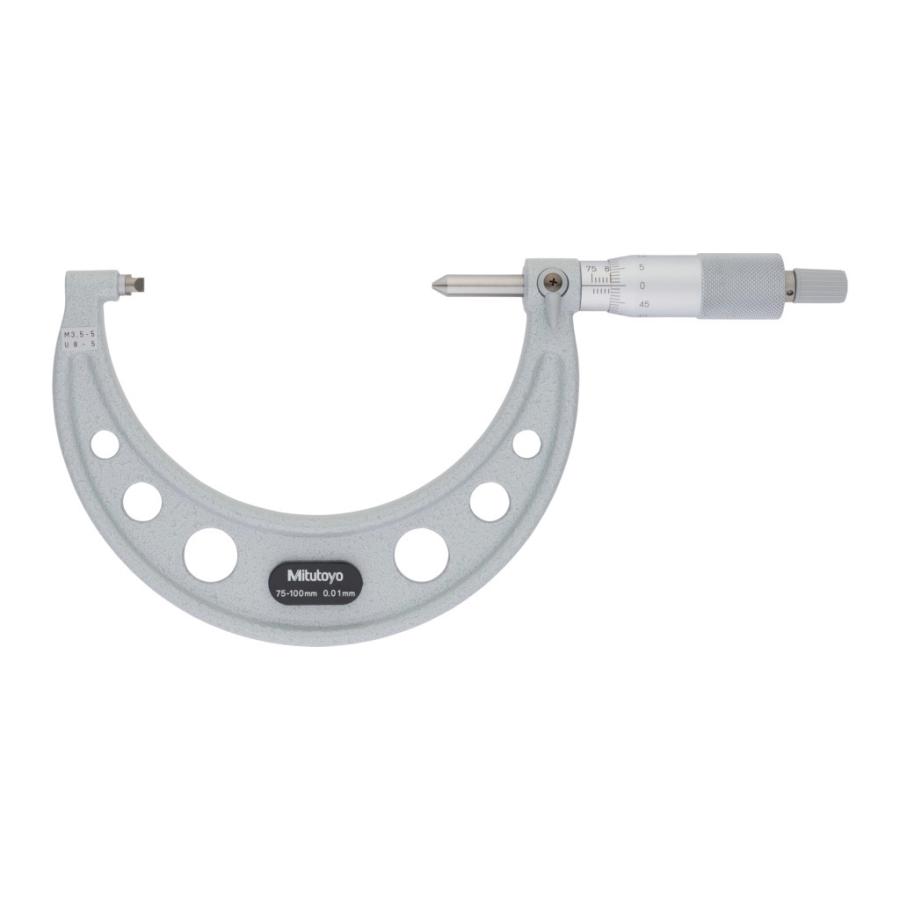 ミツトヨ TMS-100(M5,U5) 125-119 固定式ねじマイクロメータ : ハカル.com・Yahoo!店 - 通販 - Yahoo ...