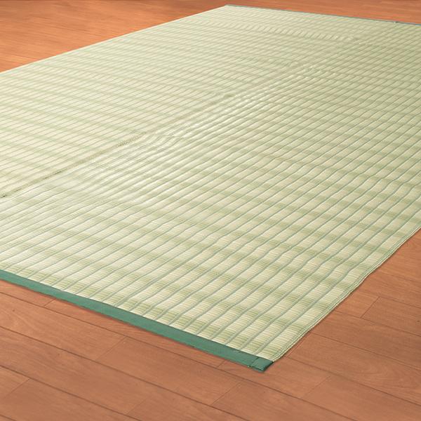 洗えるい草風カーペット 江戸間6帖用261×352cm :107052000060401:はぴねすくらぶYahoo!ショップ - 通販 - Yahoo!ショッピング