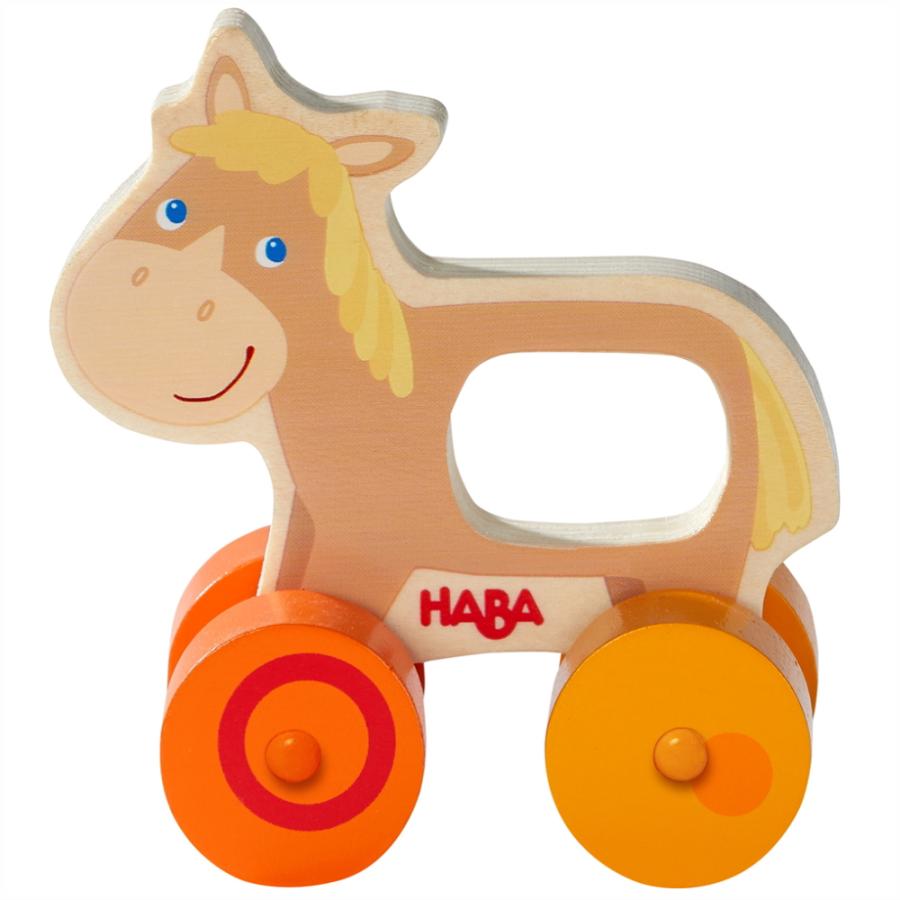 ハバ ハンドカー・ホース HA306366 HABA 木のおもちゃ 赤ちゃん ベビー 玩具 ドイツ 出産 祝 誕生日 プレゼント : いー ...