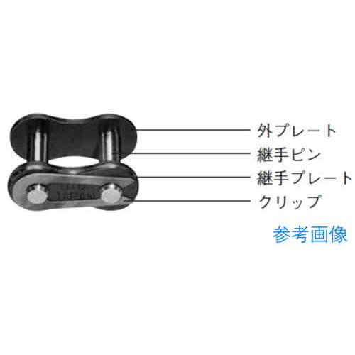 大同工業 DID 40 ジョイントリンク クリップ形 RJ すきまばめ : chain-did-40-rj : イーキカイ ヤフーショッピング ...