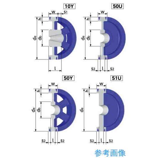 NBK SPB195-6 SPプーリー 鍋屋バイテック : イーキカイ ヤフーショッピング店 - 通販 - Yahoo!ショッピング