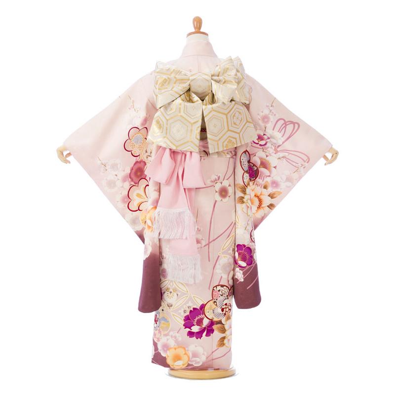 レンタル|115〜125cm|七五三着物レンタルフルセット(ピンク系)|女の子(七歳) HAP7244 : e-きものレンタル Yahoo!店 - 通販 - Yahoo!ショッピング