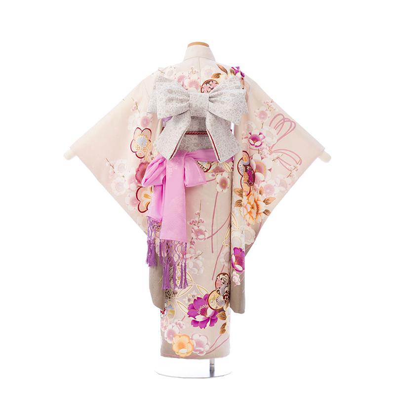 上質|日本製|115〜125cm|絵羽|七五三着物レンタルフルセット(ピンク系)|女の子(七歳) HAP7273 : e-きものレンタル Yahoo!店 - 通販 - Yahoo!ショッピング