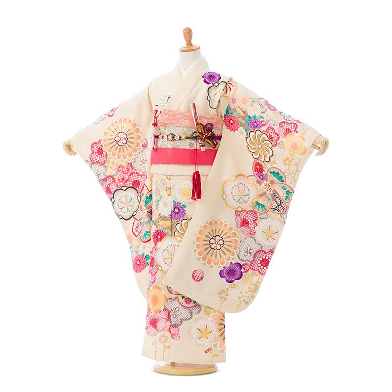 上質|絵羽|日本製|115〜125cm|七五三着物レンタルフルセット(グリーン系)|女の子(七歳) HAP7289 : hap7289 : e-きものレンタル Yahoo!店 - 通販 ...