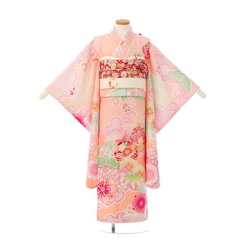 レンタル着物|7歳女の子|式部浪漫|115〜125cm|七五三着物レンタルフルセット(ピンク系)|女の子(七歳) HAP7363 : e-きものレンタル Yahoo!店 - 通販 ...