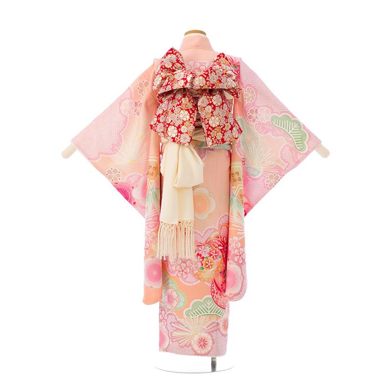 レンタル着物|7歳女の子|式部浪漫|115〜125cm|七五三着物レンタルフルセット(ピンク系)|女の子(七歳) HAP7363 : e-きものレンタル Yahoo!店 - 通販 ...
