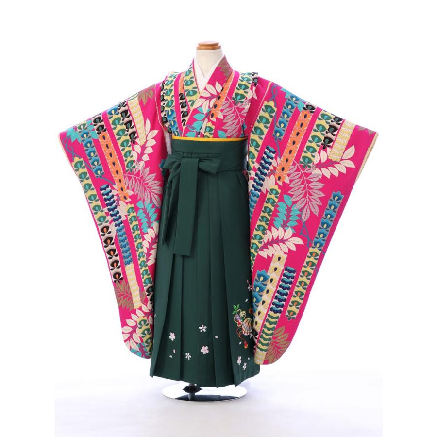 袴 レンタル 卒園式 女の子 マゼンダの美しい着物です E-7-048_U09-65-4 : e-きものレンタル Yahoo!店 - 通販 - Yahoo!ショッピング