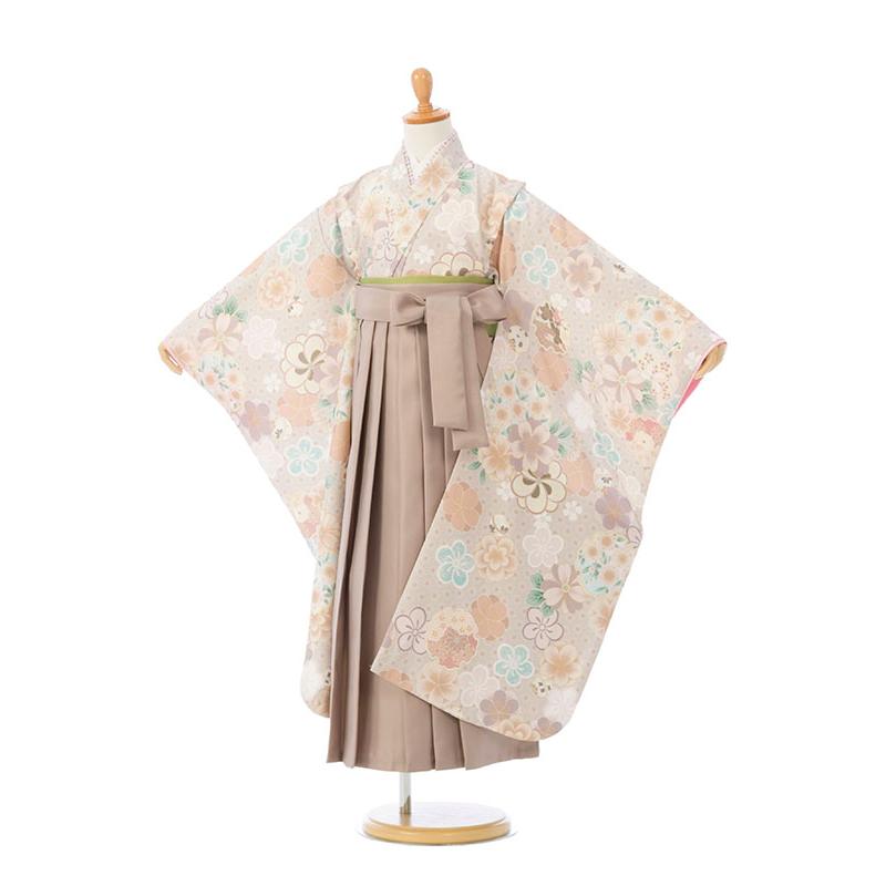 卒園袴|式部浪漫|115〜125cm|卒園式袴レンタルフルセット(茶色系)|女の子(卒園式袴) HAP7234 HGQ7234 : e-きものレンタル Yahoo!店 - 通販 - Yahoo ...
