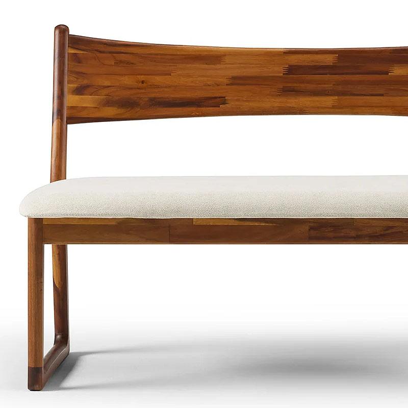 北欧スタイル家具 EDDA エッダ LD Bench 2人掛けベンチ シンプルモダン 北欧 ミッドセンチュリー ヴィンテージ家具 : 輸入家具 ...