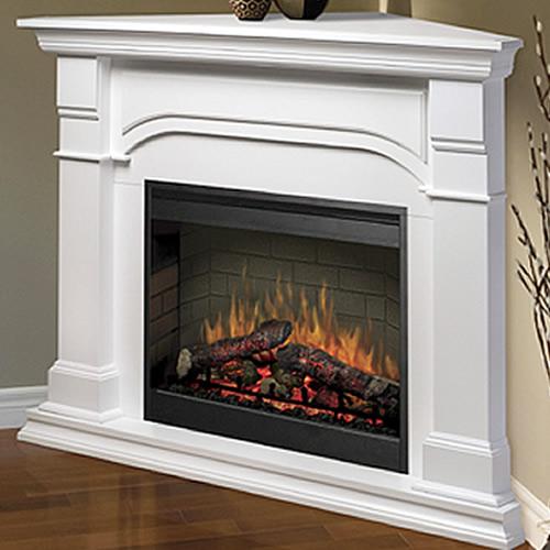 Dimplex 「 開梱設置込み 」 電気式暖炉 シンフォニー 28インチ オックスフォード コーナー ホワイト (1000W) 暖炉 風 インテリア 電気暖炉 ディンプレックス : 輸入家具 ...