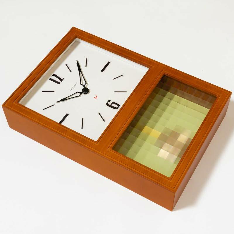 シャンブル GLASS PENDULUM CLASSIC カフェブラウン 壁掛け 振り子時計 送料無料 ロマン レトロ モダン 時計 : 輸入 ...