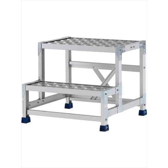 作業台(天板縞板タイプ) 2段 CSBC-S 天板高さ 500mm アルインコ(ALINCO) [CSBC-256S] メーカー直送 法人様 ...