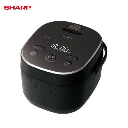 ジャー炊飯器 3合炊き シャープ SHARP [KS-CF05E-B] ブラック系 3mm厚釜 取っ手つき内釜で使いやすい パンも作れる お手入れがカンタン 優良配送 : e-キッチン ...