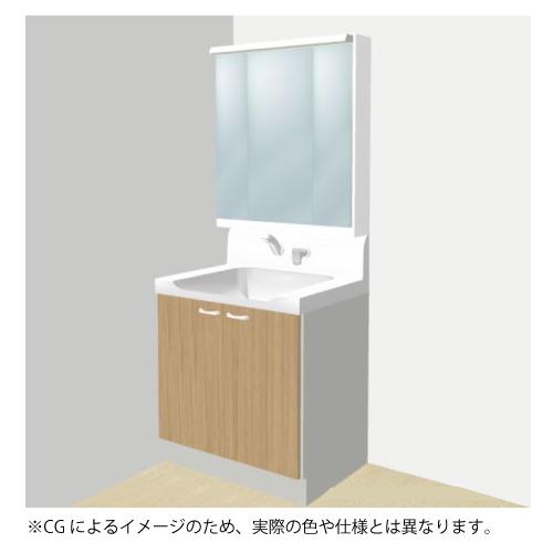 洗面化粧台 EJ トクラス TOCLAS [MBU0753MB+YEAE075AA C ] 間口750mm 3面鏡 開き扉 薄型照明付 Cシリーズ 変更・キャンセル不可 メーカー直送 : e ...