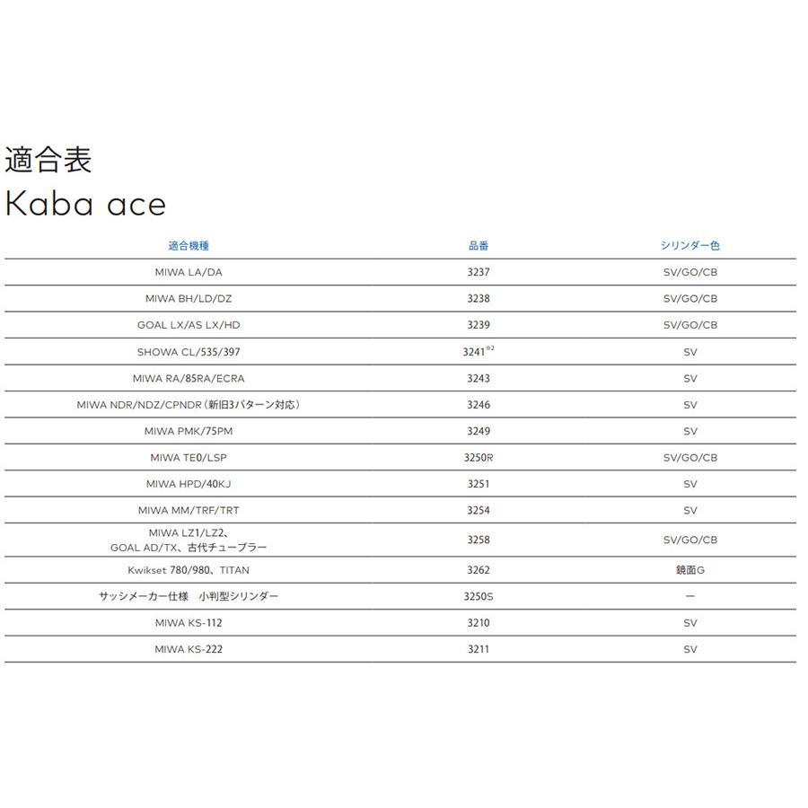 Kaba ace カバエース シリンダー 3292 DB スカンジナビアオーバルシリンダー ドルマカバ : ウォルフマート - 通販 - Yahoo!ショッピング