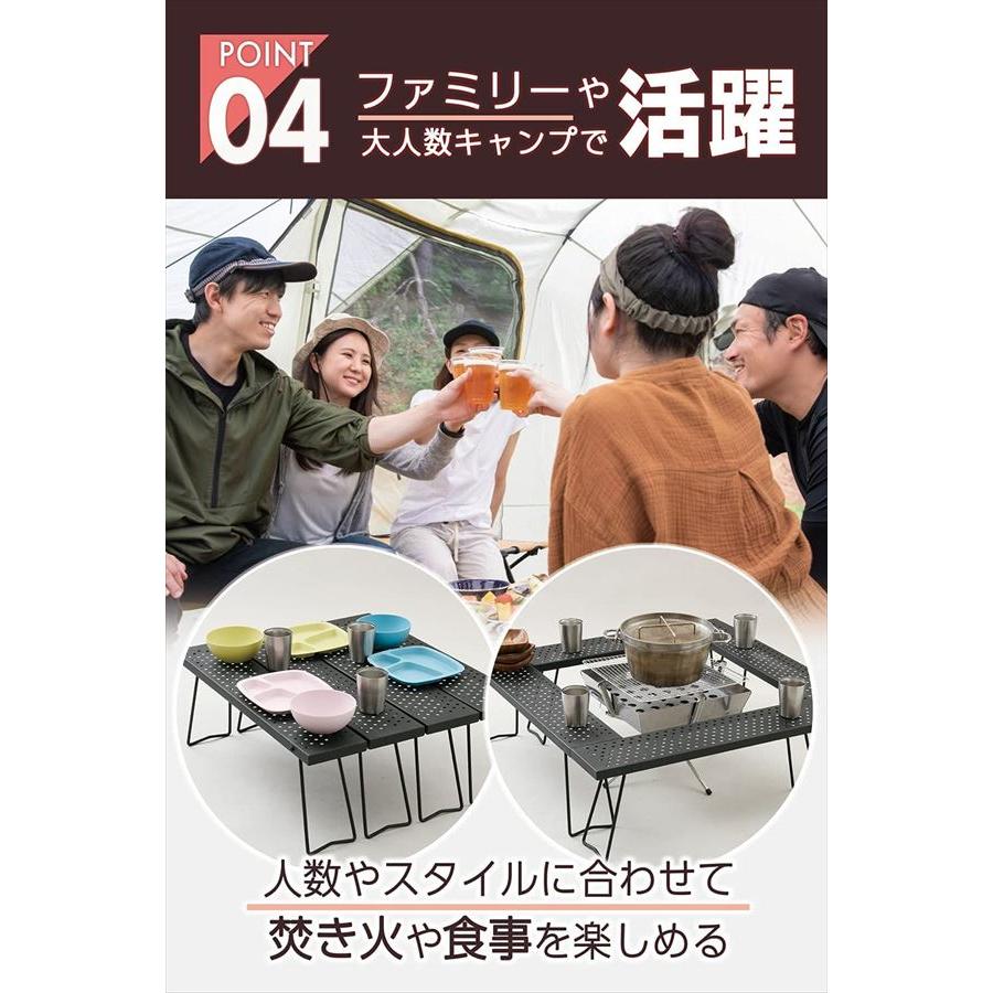 Campers Collection アウトドアテーブル 折りたたみ 焚き火 Campers Collection アウトドアテーブル 折りたたみ 焚き火