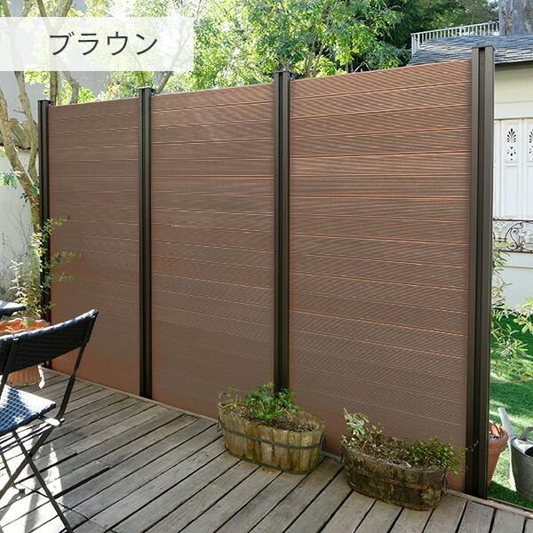 山善 フェンス 目隠し ガーデンフェンス ガーデニング diy おしゃれ 人工木 クローズ 幅90cm 高さ187cm フェンス拡張セット : くらしのeショップ - 通販 - Yahoo ...