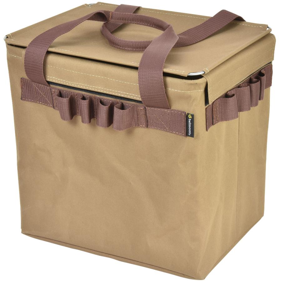 belmont ベルモント ワンタッチツールバケット キャメルブラウン BM386 : bmt-bm386- : 山とアウトドアの店 山気分 - 通販 - Yahoo!ショッピング