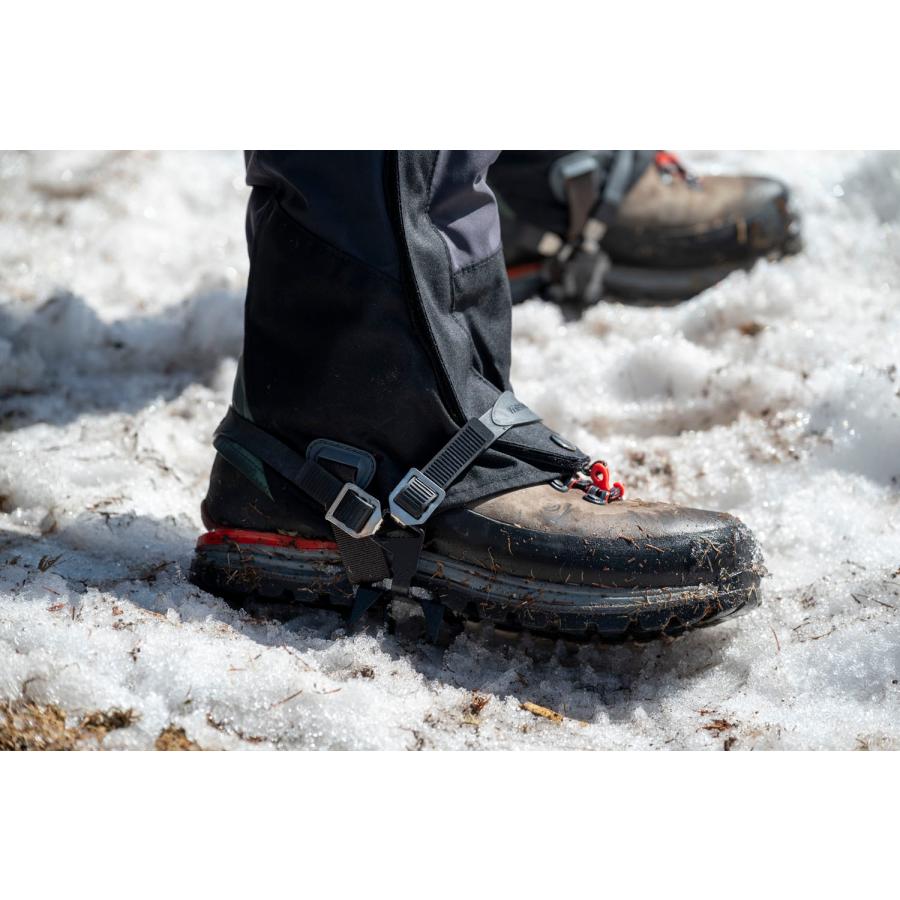 EVERNEW エバニュー Evernew 4本爪アイゼン アイゼン 登山靴 ローカットシューズ ゴムバンド式 収納袋つき 滑り止め 簡易アイゼン コンパクト 雪 あいぜん EBY012 ...