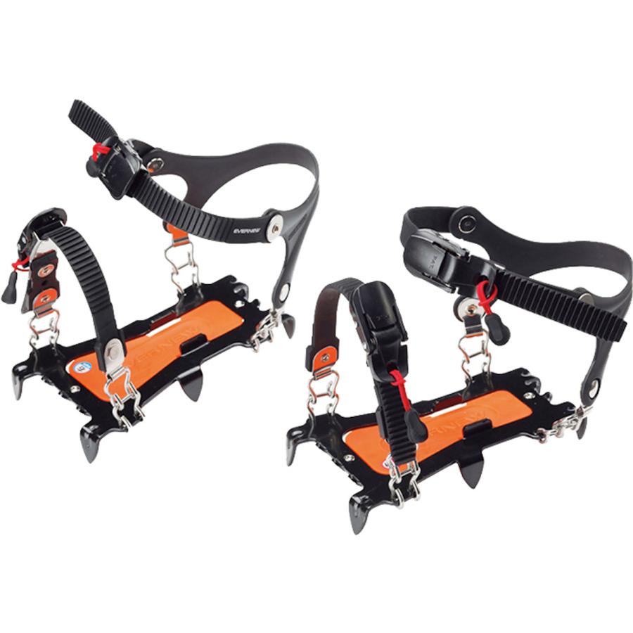 エバニュー Evernew 6本爪アイゼン アイゼン 登山 滑り止め 雪 あいぜん 雪渓歩き 登山靴 低山 あいぜん バックル式 すべり止め 雪山 EBY014 : ev-eby014 ...