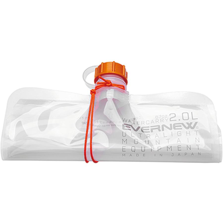 EVERNEW エバニュー Evernew ウォーターキャリー 2L キャンプ バーべーキュー 水筒 抗菌 自立 コンパクト 登山 軽量 ハイドレーション ウォーターキャリーバッグ EBY2 ...