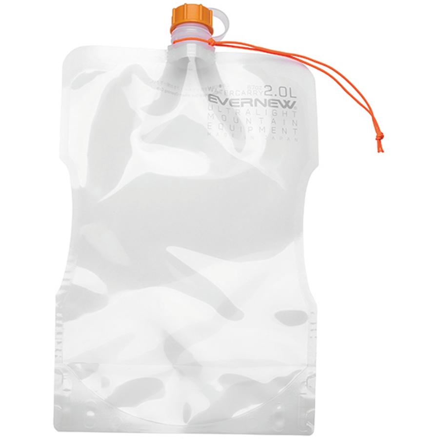 EVERNEW エバニュー Evernew ウォーターキャリー 2L キャンプ バーべーキュー 水筒 抗菌 自立 コンパクト 登山 軽量 ハイドレーション ウォーターキャリーバッグ EBY2 ...