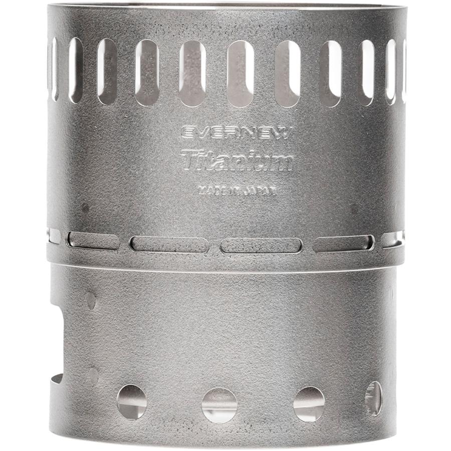 エバニュー Evernew アルコールストーブスタンドDXセット ストーブ キャンプ セット コンロ コンパクト 風防 ゴトク 五徳 チタン アルコールストーブ バーナー E :EV ...