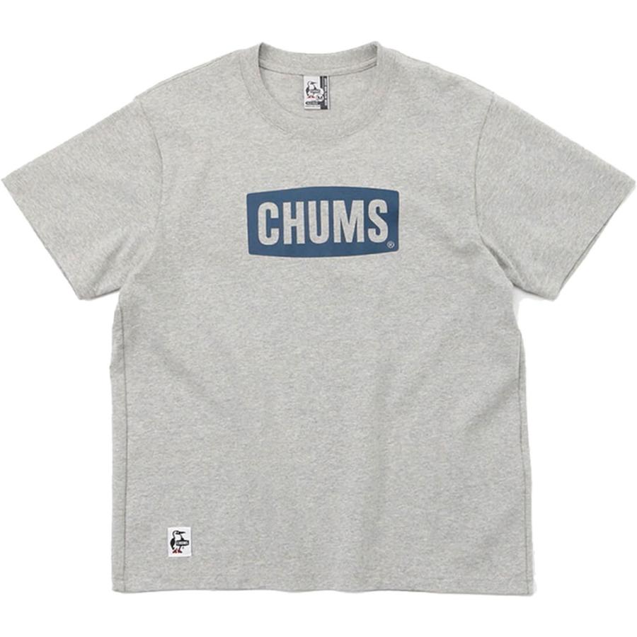 チャムス CHUMS チャムスロゴTシャツ トップス Tシャツ CHUMS Logo T−Shirt 半袖 半そで ショートスリーブ ロゴT ロゴティー CH011833 G009 :LNW ...