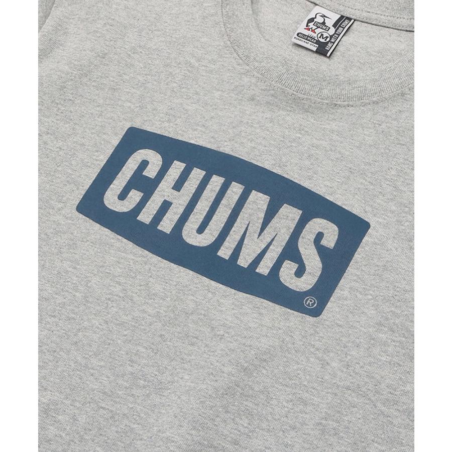 チャムス CHUMS チャムスロゴTシャツ トップス Tシャツ CHUMS Logo T−Shirt 半袖 半そで ショートスリーブ ロゴT ロゴティー CH011833 G009 :LNW ...
