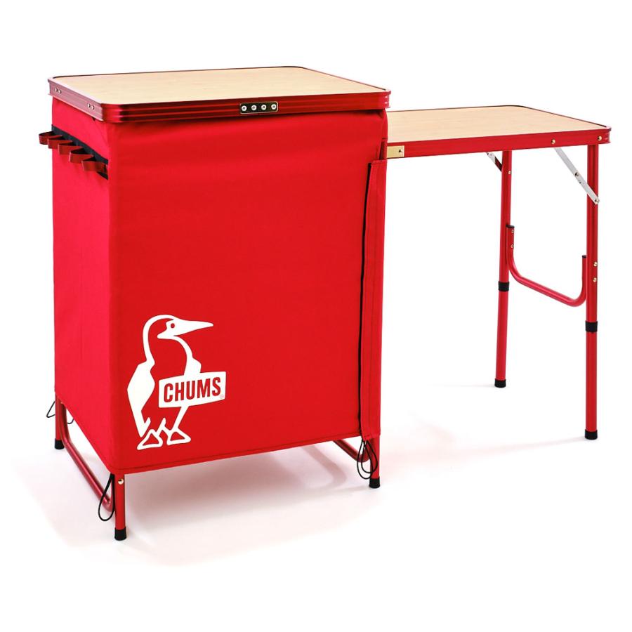 チャムス CHUMS オーガナイザーテーブル Organizer Table キャンプ テーブル 調理 キッチンテーブル ラック 机 台 料理 BBQ バーベキュー CH621720 R001 ...