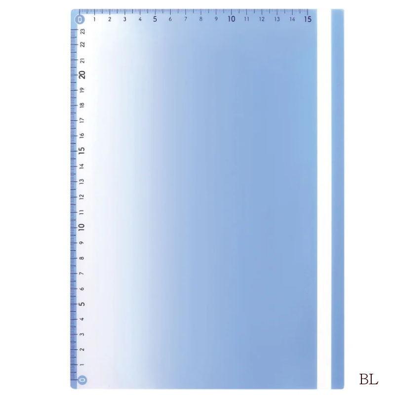 クツワ 定規付き下敷き B5 モジサシ 小学生におすすめ したじき 軽くて折れにくい 新入学 VS023 日本製 : システム手帳リフィル 筆箱専門店 - 通販 - Yahoo!ショッピング