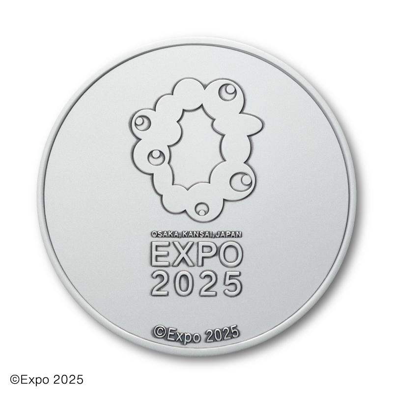 EXPO2025 記念メダル C．純銀製 : E-medal.jp ヤフー店 - 通販 - Yahoo!ショッピング