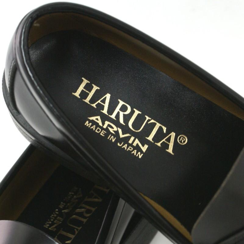 HARUTA ハルタ 6550(3E)BLACK 合皮ペニーローファー 通学靴 メンズ 黒 : ミネルヴァ Yahoo!店 - 通販 - Yahoo!ショッピング