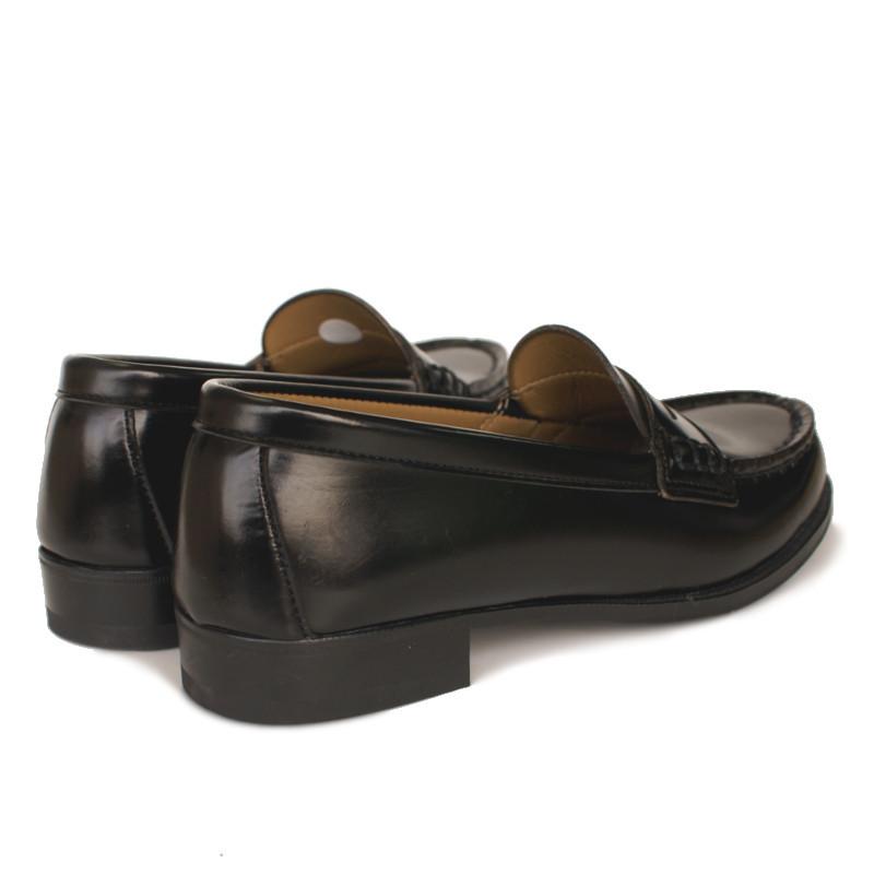 HARUTA ハルタ 4514(2E)BLACK 合皮ペニーローファー 通学靴 レディス 黒 : ミネルヴァ Yahoo!店 - 通販 - Yahoo!ショッピング