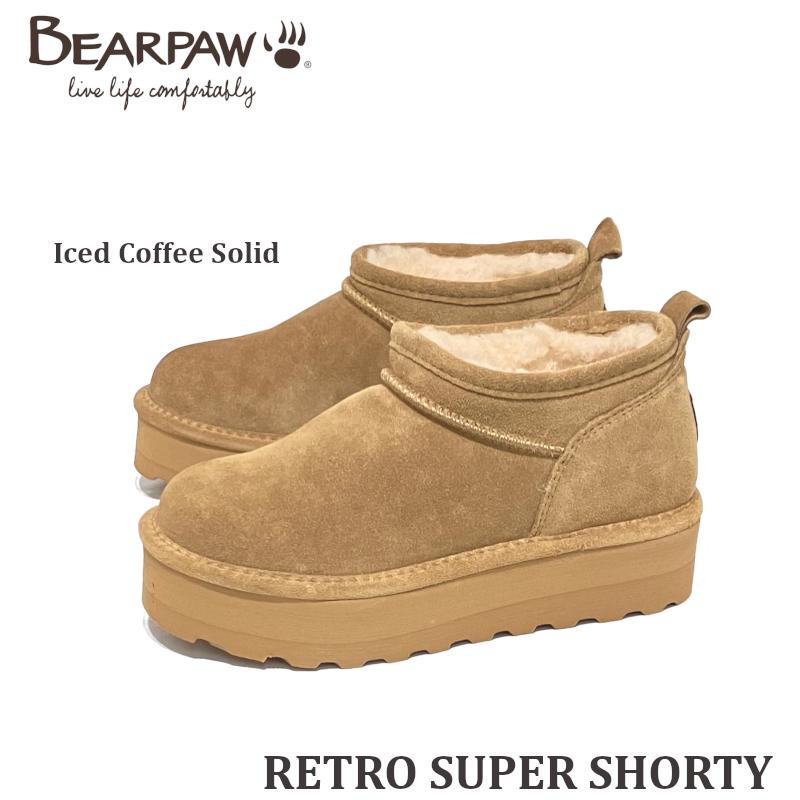 (取寄) ベアパウ レディース ショーティー Bearpaw women Shorty Gadget Gray BEARPAW（ベアパウ） レディース ブーツ レトロ スーパー ショーティー