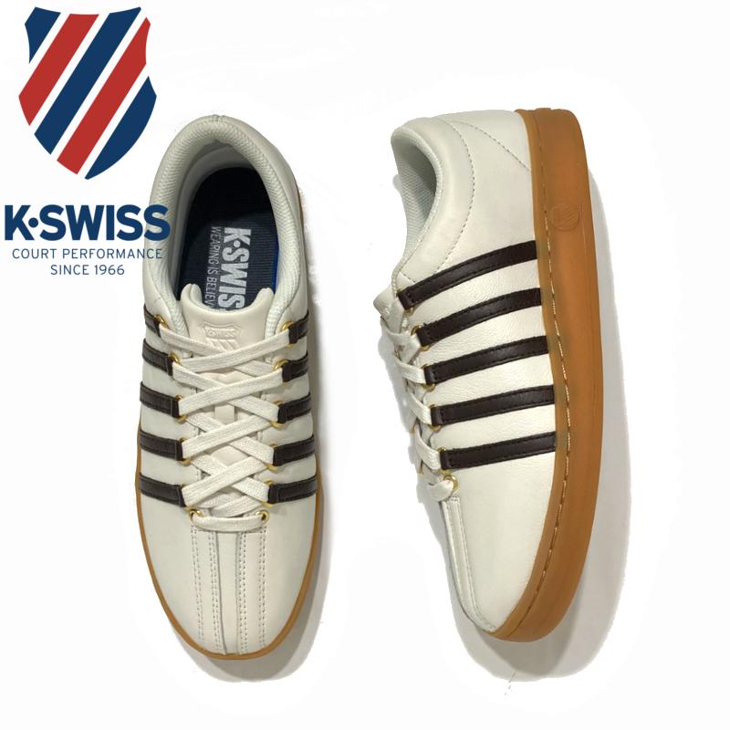 K-SWISS ケースイス CLASSIC 88 クラシック88 VTG スニーカー オフホワイト/ブラウン/ガム : ミネルヴァ Yahoo!店 - 通販 - Yahoo!ショッピング
