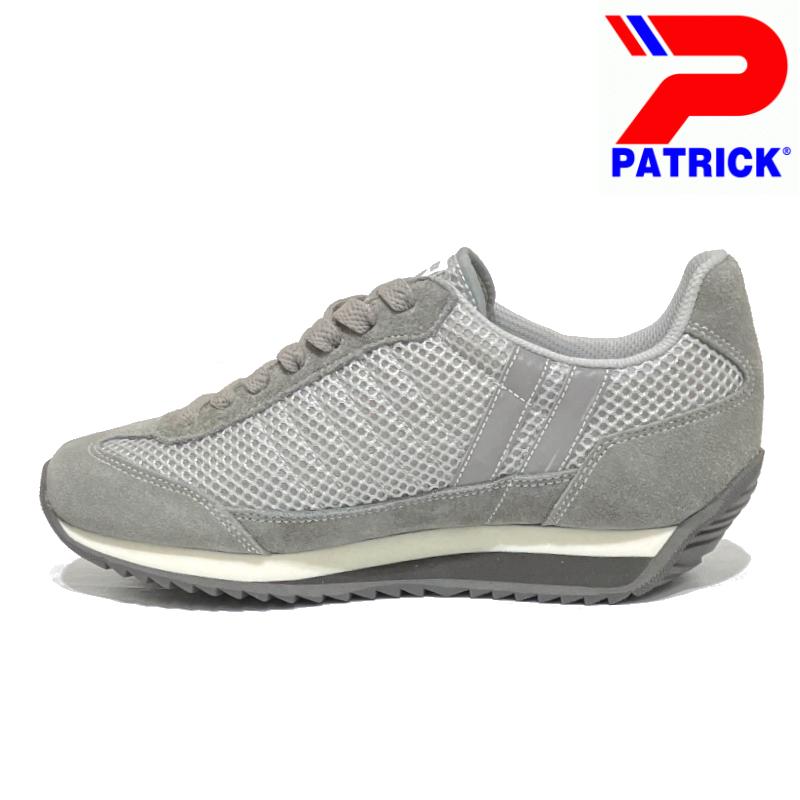 PATRICK パトリック C-MARATHON（クール・マラソン）262014 シルバー 日本製 : ミネルヴァ Yahoo!店 - 通販 - Yahoo!ショッピング