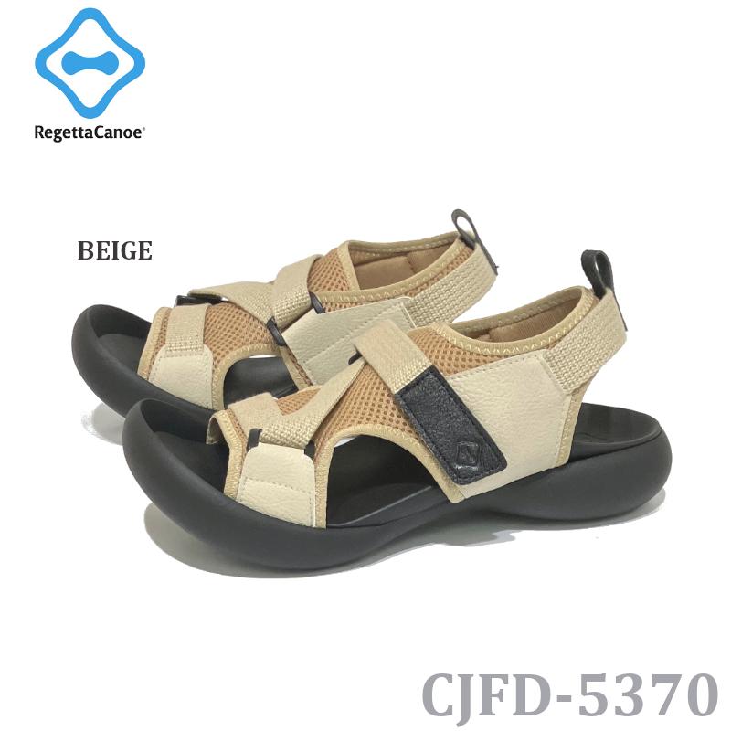 Regetta Canoe リゲッタカヌー CJFD-5370 メッシュスポーツサンダル フラットソール レディースカジュアルサンダル ...
