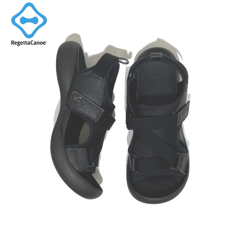 Regetta Canoe リゲッタカヌー CJFD-5370 メッシュスポーツサンダル フラットソール レディースカジュアルサンダル ...