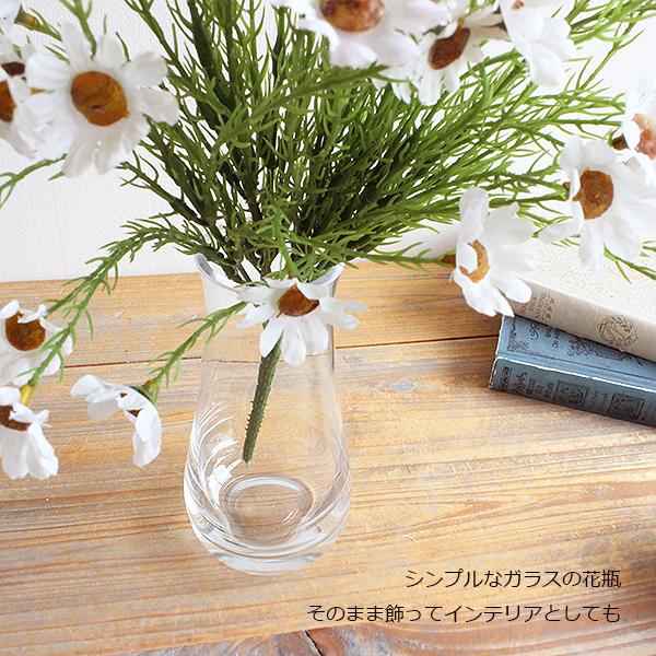 mazzo フラワーベースS クリア 花器 花瓶 730000 : フェイクグリーン みんとかふぇ - 通販 - Yahoo!ショッピング