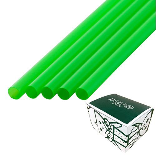 ストレートストロー裸6mm×210mm 黄緑 500本 : みやこオンラインショッピング - 通販 - Yahoo!ショッピング