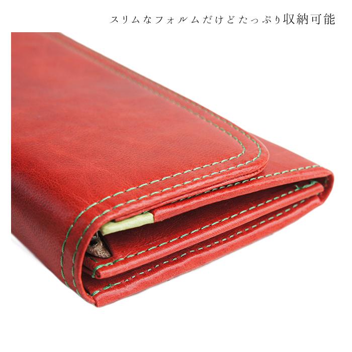 pacca 財布 レディース 長財布 本革 日本製 馬革 シンプル フラップ 軽量 軽い 抗菌防カビ加工 除菌加工サービス : イーモノ ...