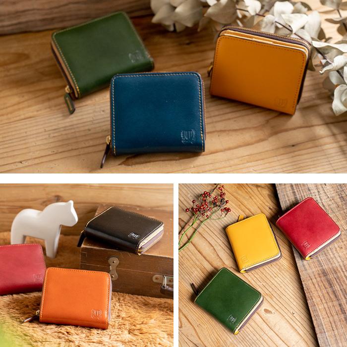 pacca pacca（パッカパッカ） 財布 メンズ 二つ折り財布 ラウンド