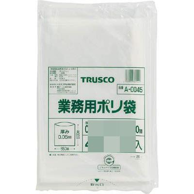 TRUSCO 業務用ポリ袋 厚み0．05X180L 5枚入 透明 : E-monoねっと21 - 通販 - Yahoo!ショッピング